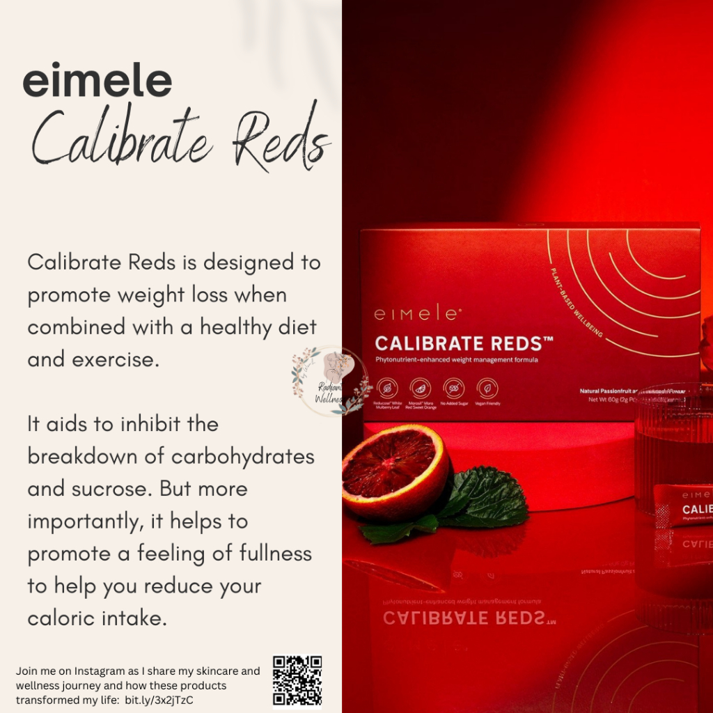 Eimele Calibrate Reds (Buy 3 FOC 10 sachets) | Shopee Singapore