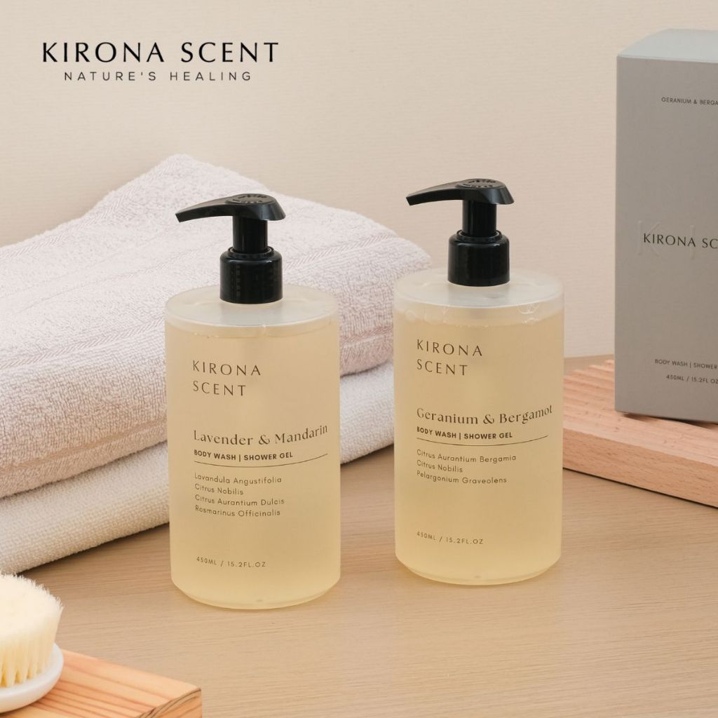 [KIRONA SCENT] Essential Oil Shower Gel, Body & Hand Wash | For All ...