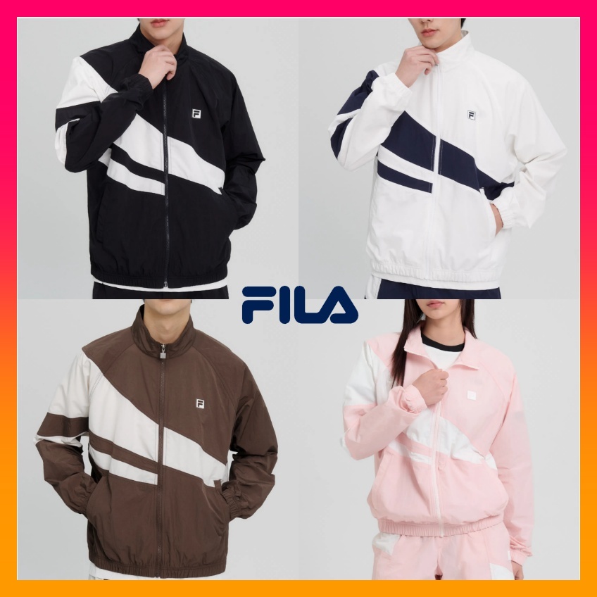FILA Flag Windbreaker (2025New) | Shopee Singapore