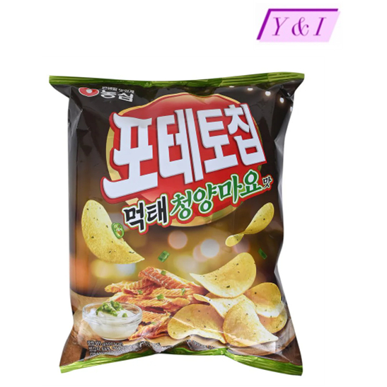 [Korean Snack] Nongshim Potato chip muktae cheongyang mayo flavor 50g ...
