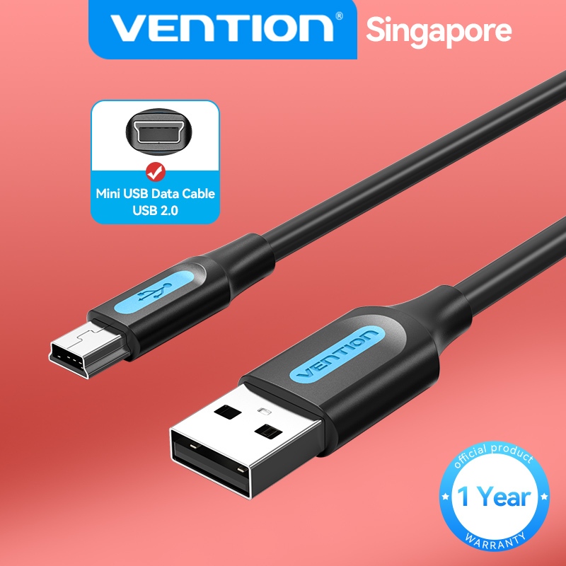 Vention Mini USB Cable USB A to Mini USB Cable 5 Pin 480Mbps USB2.0 ...