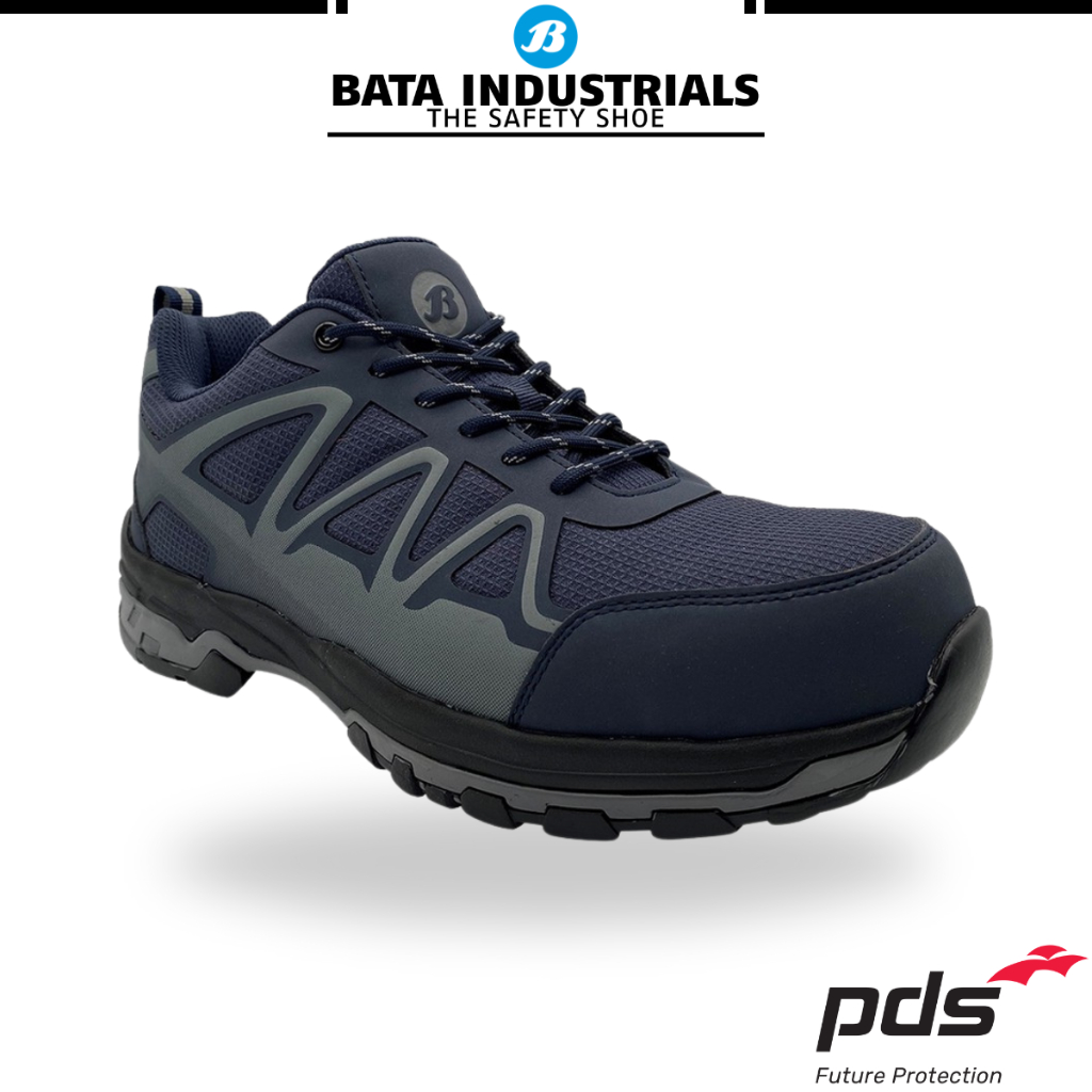Bata Industrials Dalton 3 S1 Low-Cut Composite Toe Safety Shoes - Grey ...