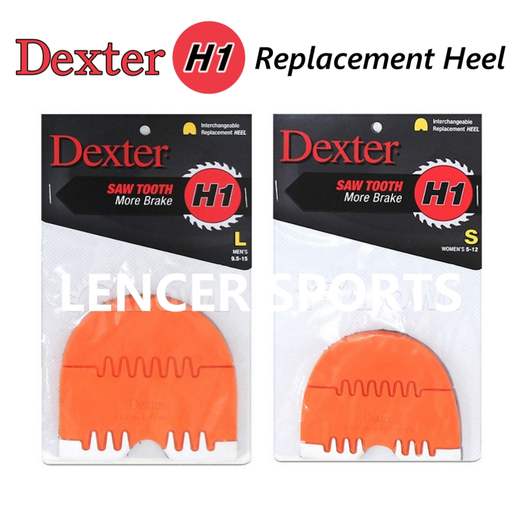Dexter H1 Bowling Shoe Interchangeable Replacement Heel (2size ...