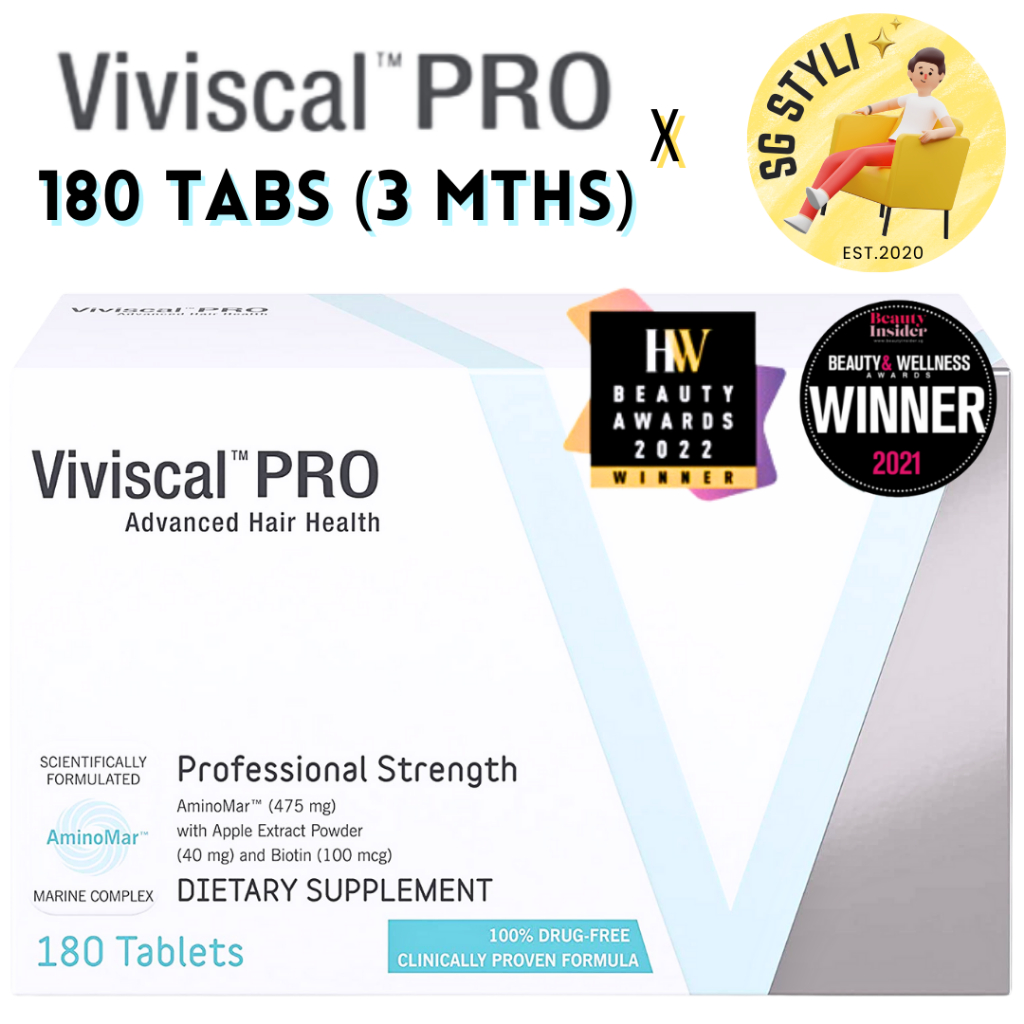💯Authentic Viviscal Pro Professional 60/180 Supplements (1 or 3 Months) *2-3 Days Delivery ...