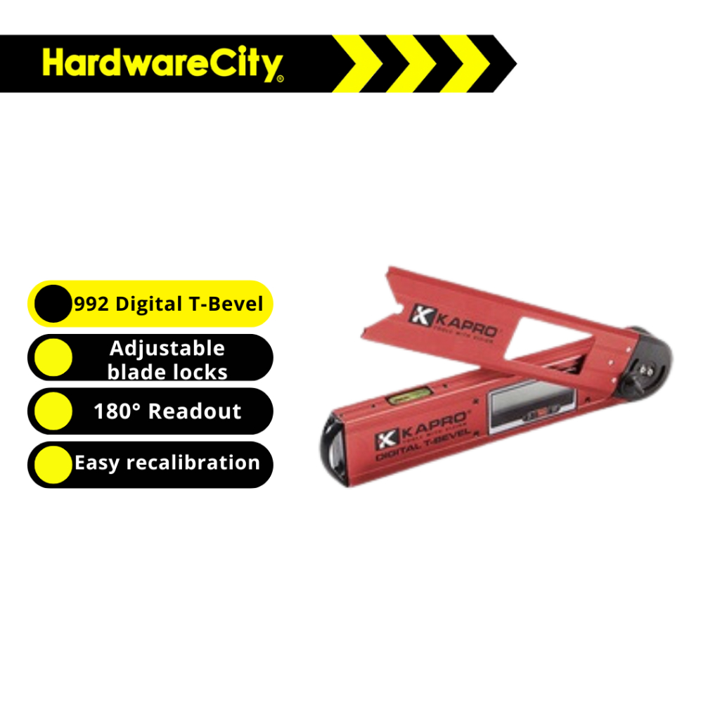 Kapro 992 Digital T-Bevel | Shopee Singapore