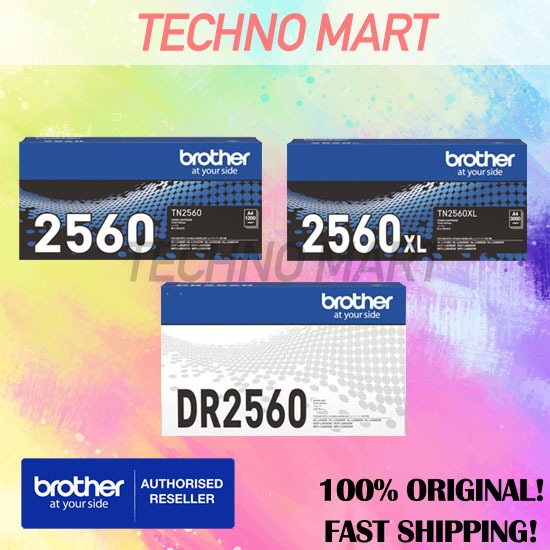 [SG Local Stock] Original Brother TN2560 / TN2560XL Toner Cartridge ...