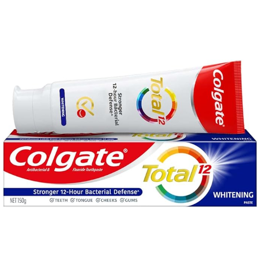 [Bundle of 6] Colgate Total Whitening Antibacterial Toothpaste 150g ...