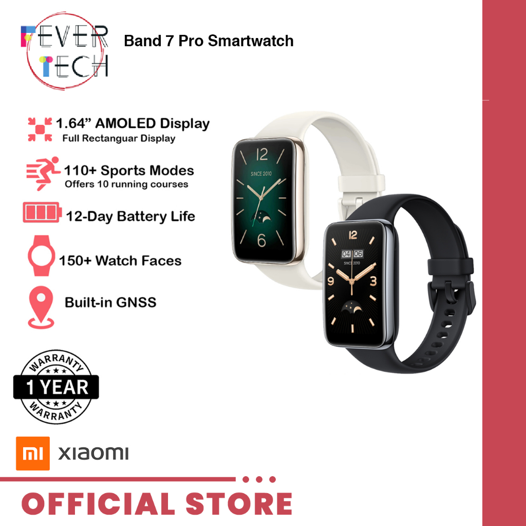 Xiaomi Band 7 Pro Smartwatch with GPS, Health & Fitness Activity ...