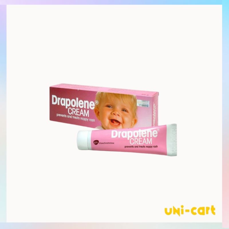 [Authentic] Drapolene Diaper Cream For Nappy Rash And Minor Burns 55g ...