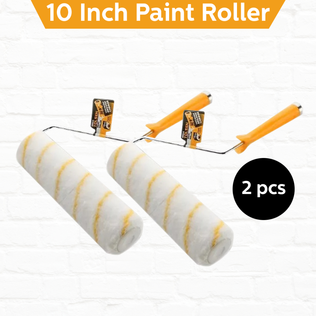 TOLSEN 10 inch Paint Roller Painting Tool Tolsen 40075 Bundle 2pcs SET ...