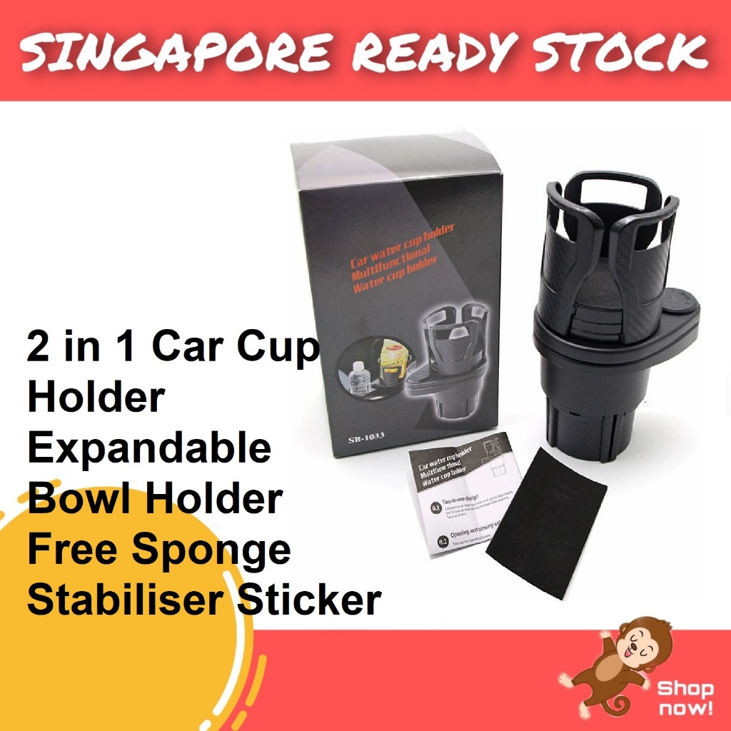 Dual Cup Holder Expander Car Multifunctional Adjustable Base All ...