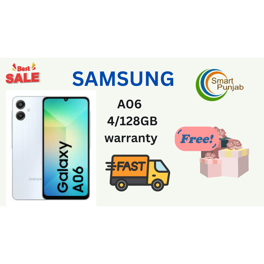SAMSUNG A06 || 4GB 128GB || BEST DEAL || 50 MP CAMERA || 5000 mAh ...