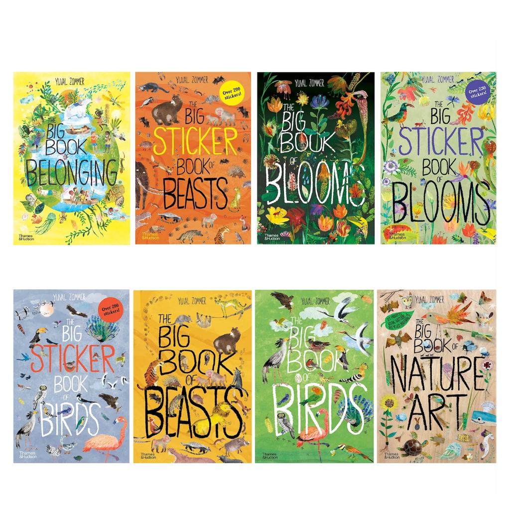 🇸🇬 [SG Ready Stock] The Big Book series Yuval Zommer Big Sticker ...