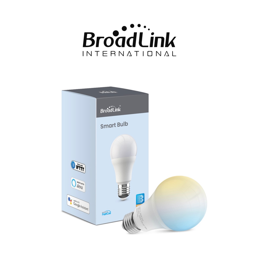 BroadLink LB27-C1 Smart LED Bulb E27 - Dimmable CCT - Warm White, Cool ...