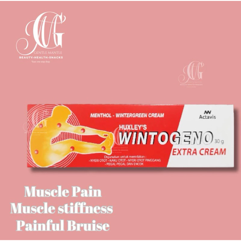 [SG ] $7.25/Tube** BUNDLE OF 3 x Huxley's Wintogeno Extra Cream 30g ...