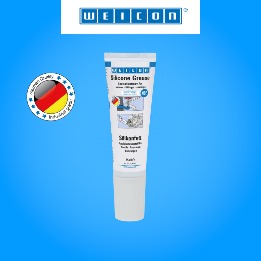 WEICON Silicone Grease Tube 85g | Adhesive lubricant | Lubricating ...