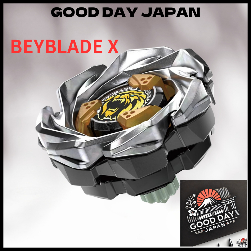 BEYBLADE X Beyblade X UX-06 Booster Leon Crest 7-60GN | Shopee Singapore
