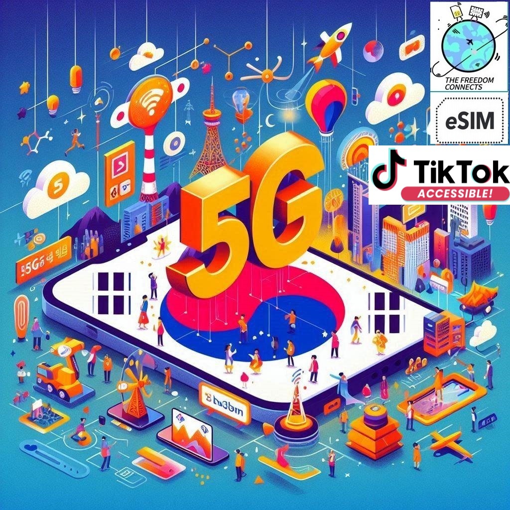 South Korea eSIM 5G High Speed Unlimited Data PRO (3 - 30DAYS) (TOTAL 20GB.30GB,50GB & 100GB ...