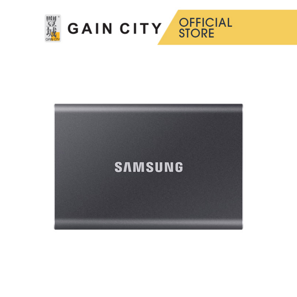 Samsung T7 1tb External Ssd Titanium Grey | Portable Ssd | Sdd | Solid ...