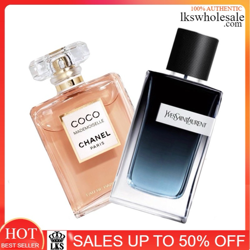 Combo Set YSL Y EDP & COCO MADEMOISELLE EDP INTENSE 100ML Perfume Gift ...