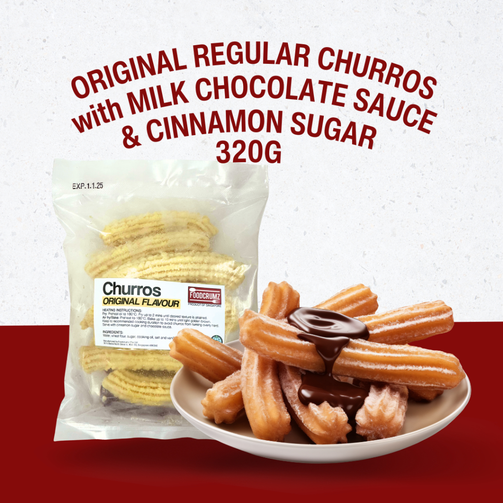 Regular Churros Original Flavour 320g (Convenient Pack) Frozen ...