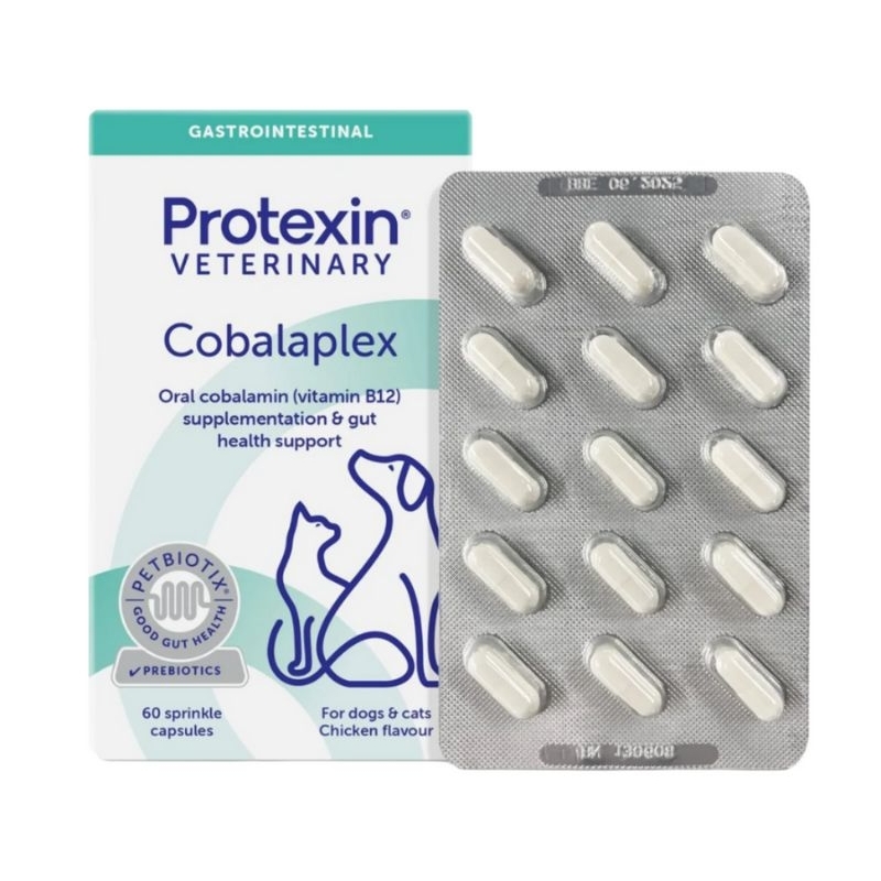 Protexin Veterinary Cobalaplex Prebiotics for Dogs and Cats 60pcs ...