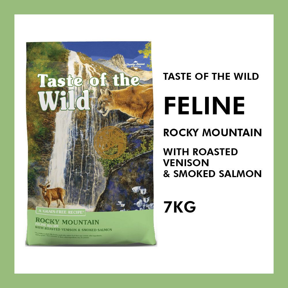 Taste Of The Wild Cat Food 7kg (Rocky Mountain) | Shopee Singapore