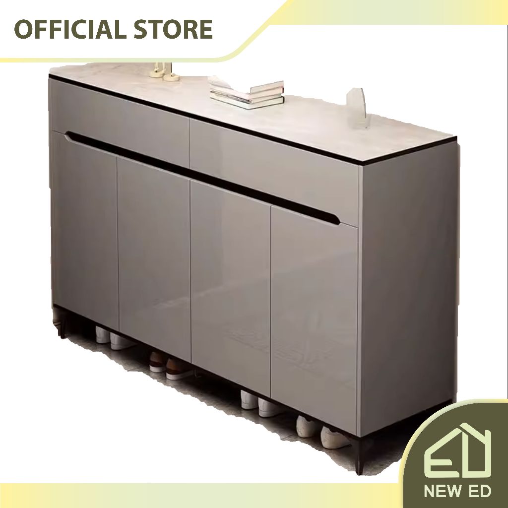 Newed Living Room Shoe Cabinet Layered Partition Model 90cm Three Doors ...