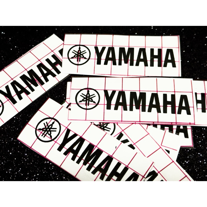 YAMAHA decal Sticker with Motorcycle Brand Logo | Shopee Singapore