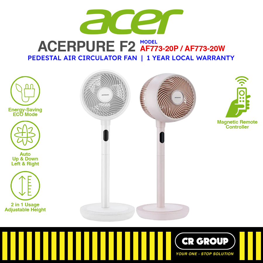 Acerpure Cozy F2 Pedestal Air Circulator Fan AF773-20W - Precise 16 Fan ...