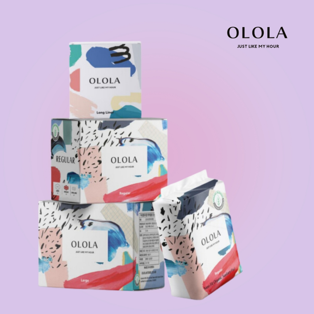 [OLOLA for Women] Nano-Fit Organic Pure cotton sanitary pad_Regular ...