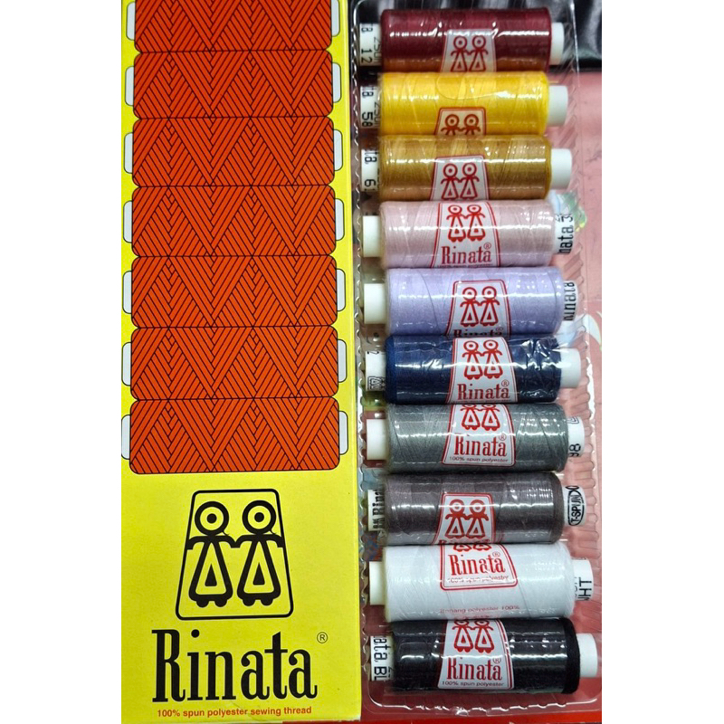 Rinata Sewing Thread (250m Assorted Colours) | Shopee Singapore
