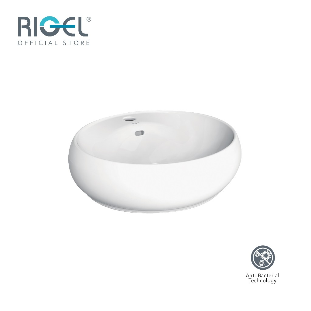 RIGEL Pebble Counter Top Basin LS5010 | Shopee Singapore