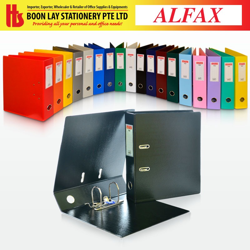 ALFAX PVC Arch File 3" F4 (182L) | Shopee Singapore
