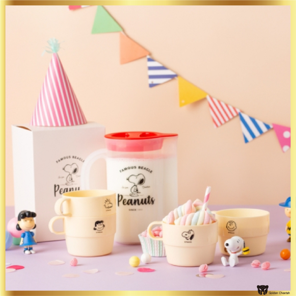 PEANUTS Snoopy Picnic Jug Cup Set | Shopee Singapore