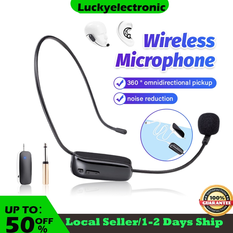 【SG】2 in 1 Handheld Wireless Microphone Head-mounted Microphone ...