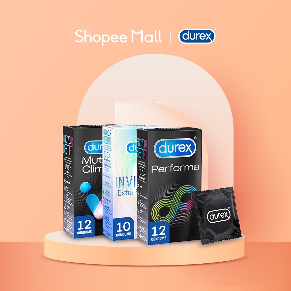 Durex Best of Performance Assorted Box | 3 Packs of Condoms | Shopee ...