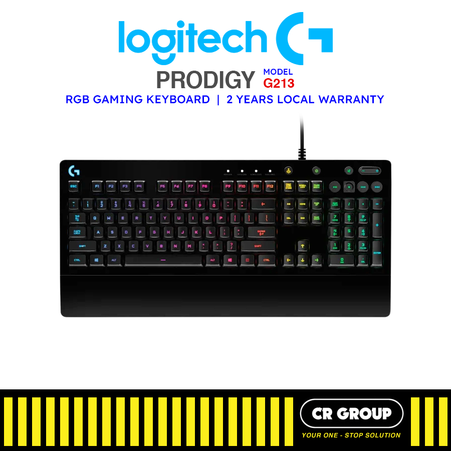 Logitech G213 Prodigy Gaming RGB Keyboard (2Yrs Warranty) | Shopee ...