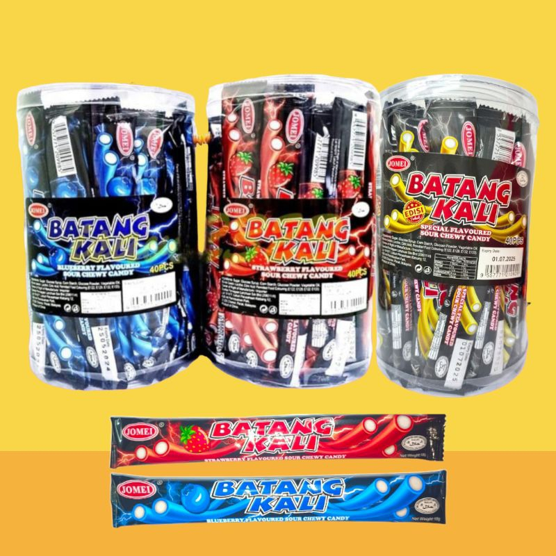 (18gx8) Jomei Batang Kali Sour Chewy Candy Apple / Blueberry ...