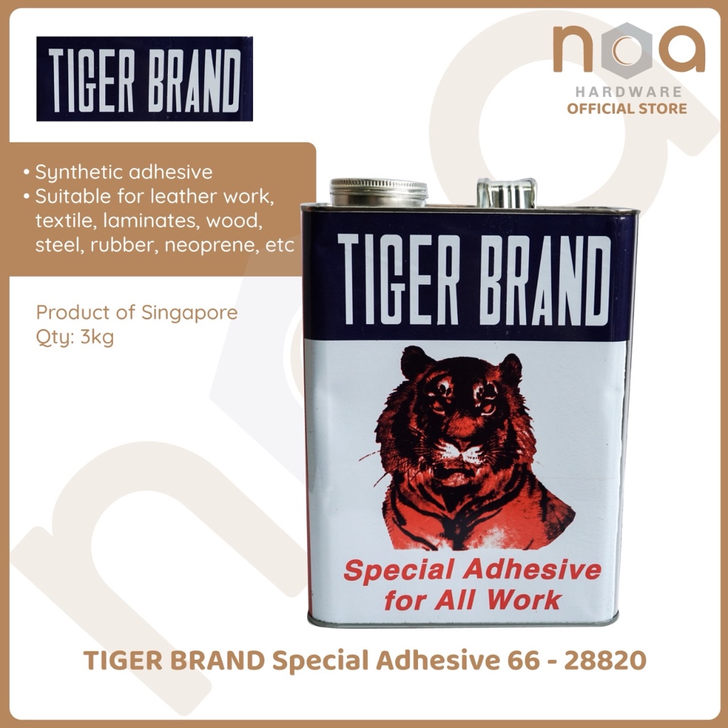 TIGER BRAND Special Adhesive 28820 - 66 Synthetic Adhesive Glue 3kg ...