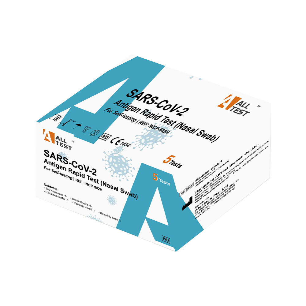 [Exp: July 2026] Alltest COVID-19 ART Antigen Rapid Test Kit (5 tests ...