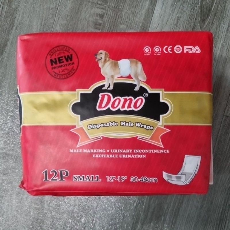 DONO Pet Diaper Male Dog | Shopee Singapore