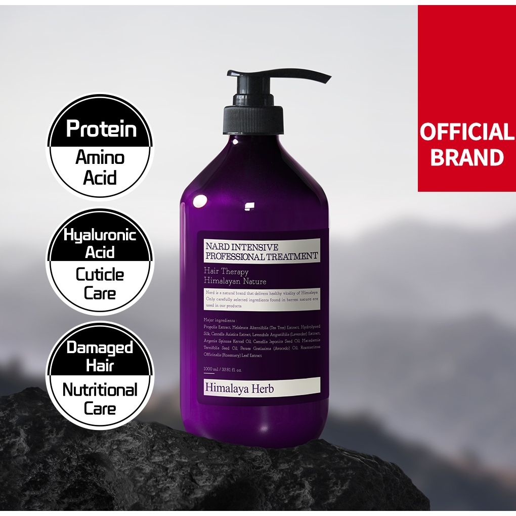[Nard] Intensive Professional Hair pack Treatment, 1000ml | Shopee ...