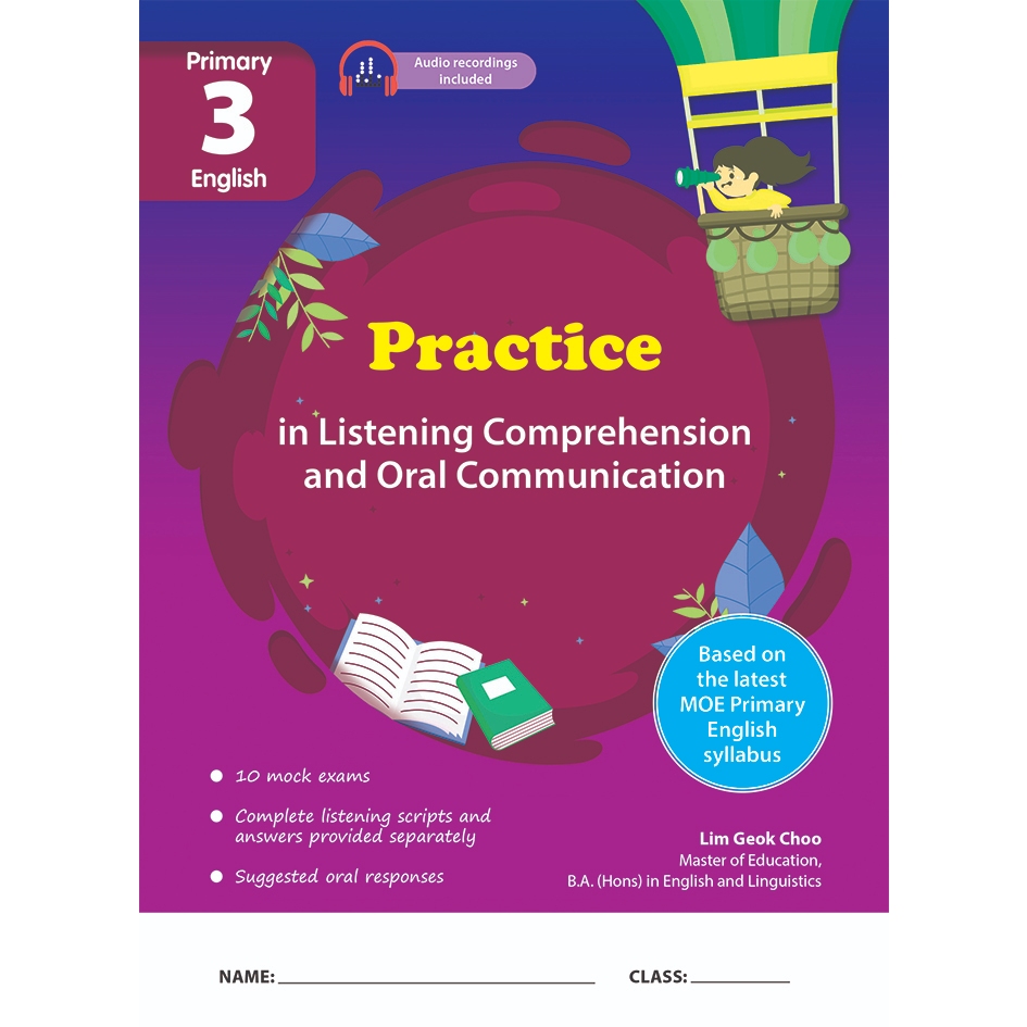 Primary 3 Practice in Listening Comprehension and Oral Communication ...