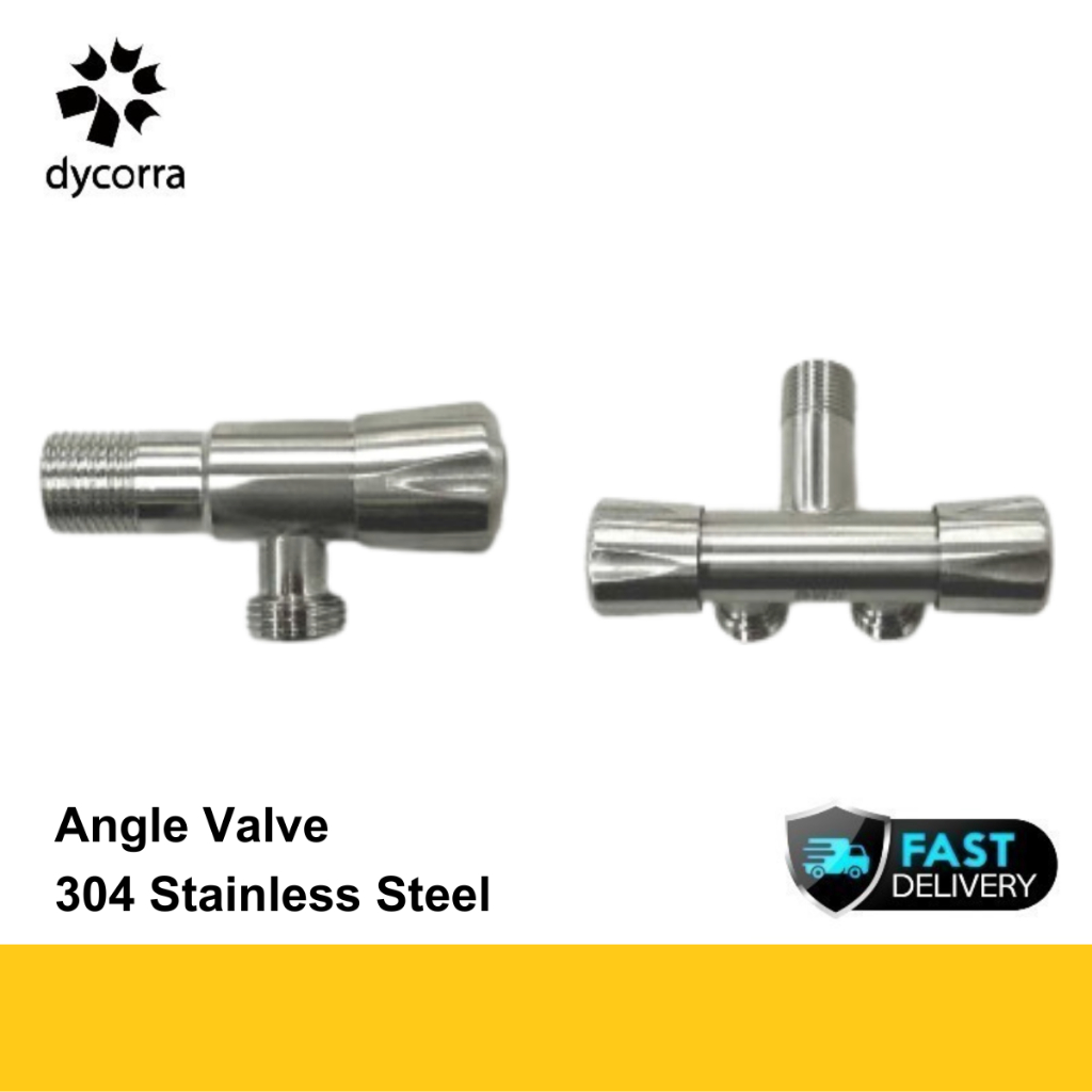 Dycorra Angle Valve Kitchen Toilet Bathroom Faucet Water 304 Stainless ...
