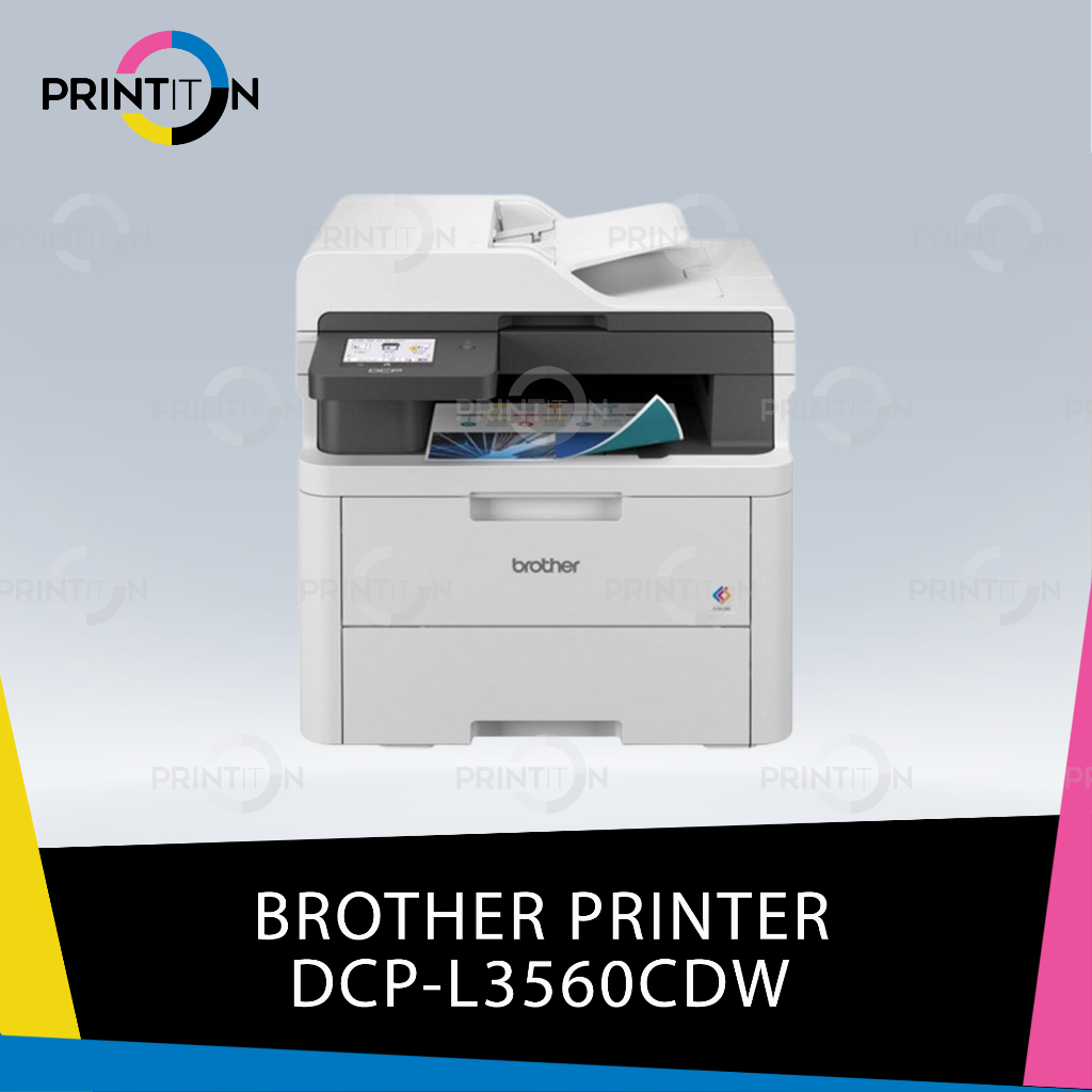 Brother DCP-L3560CDW DCP-L3560 Multi Function Color Laser Printer, Print, Scan, Copy | Shopee ...