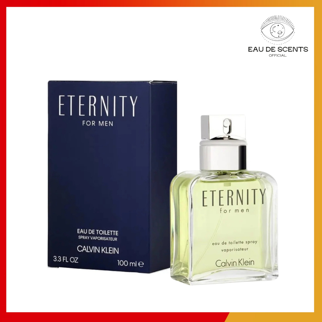 CALVIN KLEIN CK ETERNITY MEN EDT 100ML/200ML/TESTER | Shopee Singapore