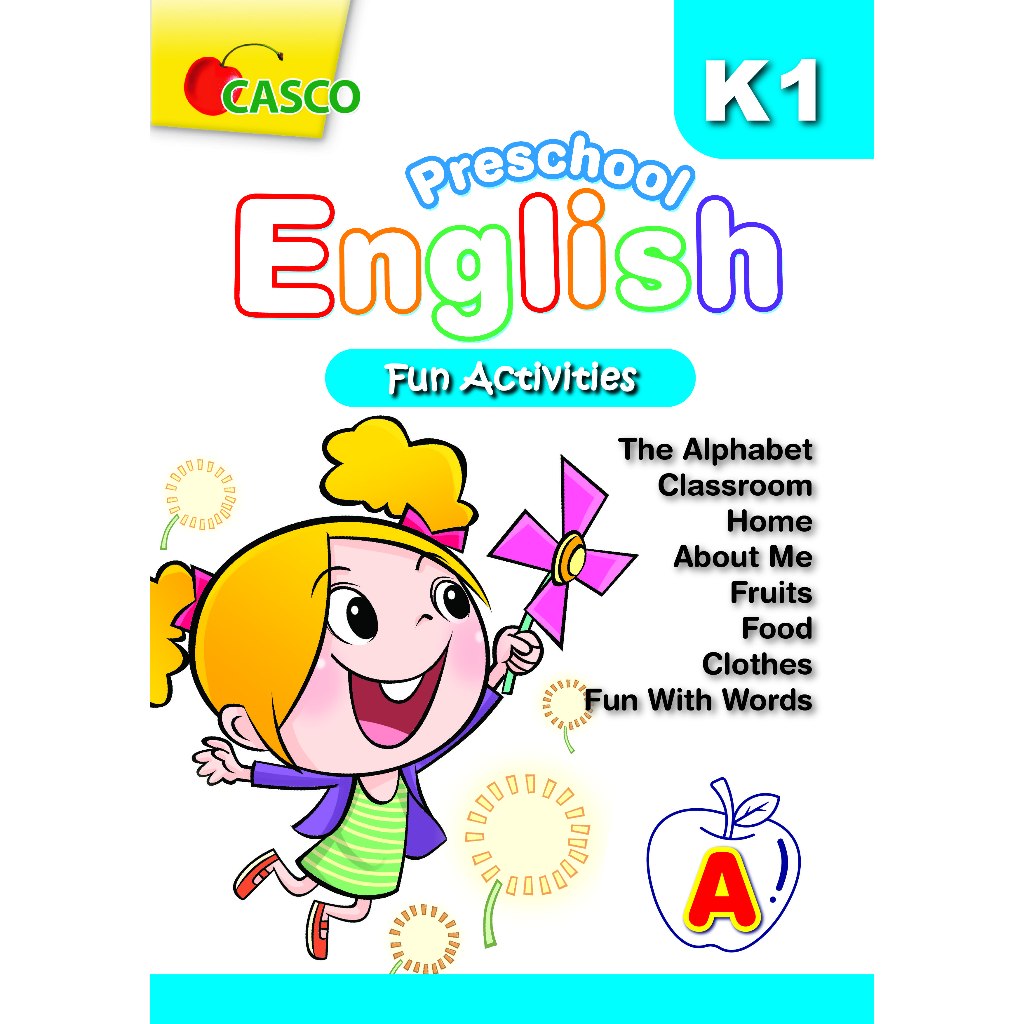 Preschool English Fun Activities K1 Book A | Shopee Singapore