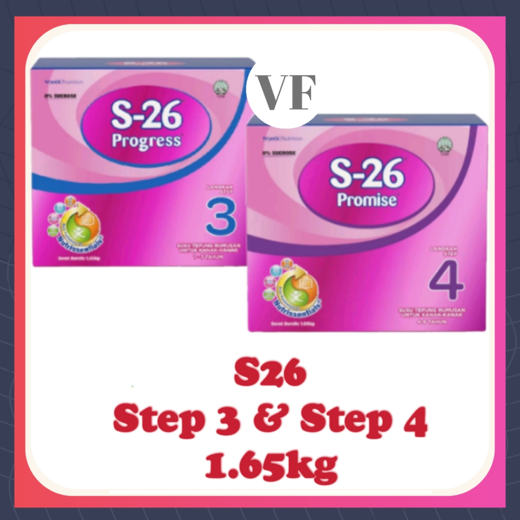 S26 Progress Step 3 & S26 Promise Step 4 1.8kg & 1.65kg | Shopee Singapore