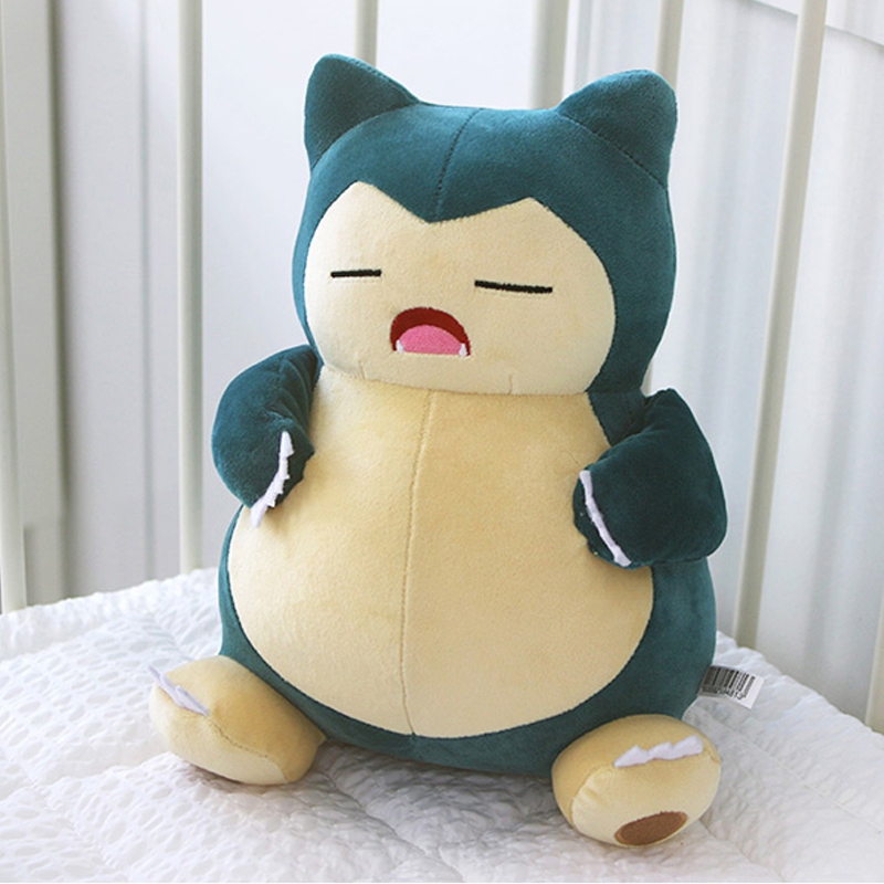 30cm Cute Pokemon Sleeping Snorlax Soft Doll Plush Stuffed Toy from ...
